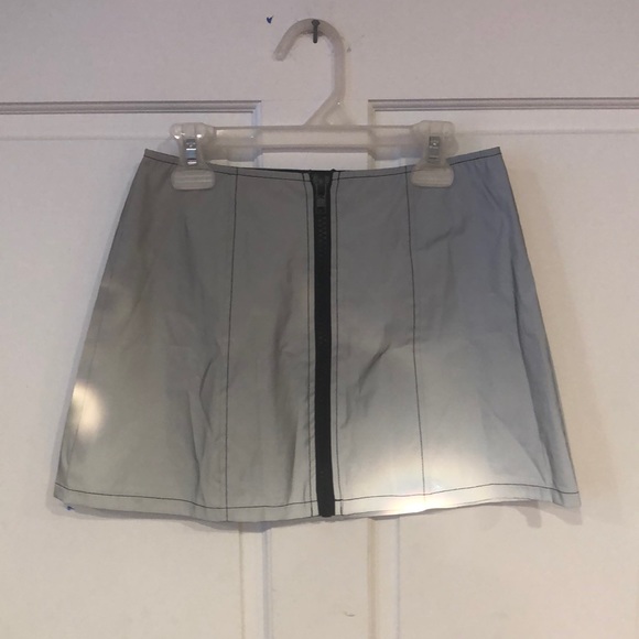 Dolls Kill | Skirts | Club Ex Dolls Kill Reflective Alien Club Skirt ...